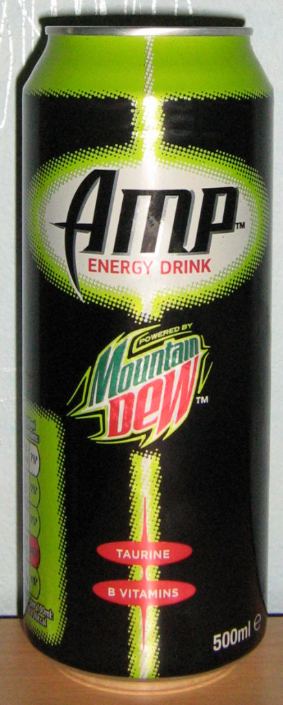 AMP Energy Drink – by Mountain Dew – Energy-Drink-Blog