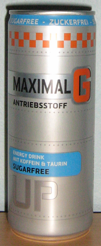 Maximal G sugarfree – Energy-Drink-Blog