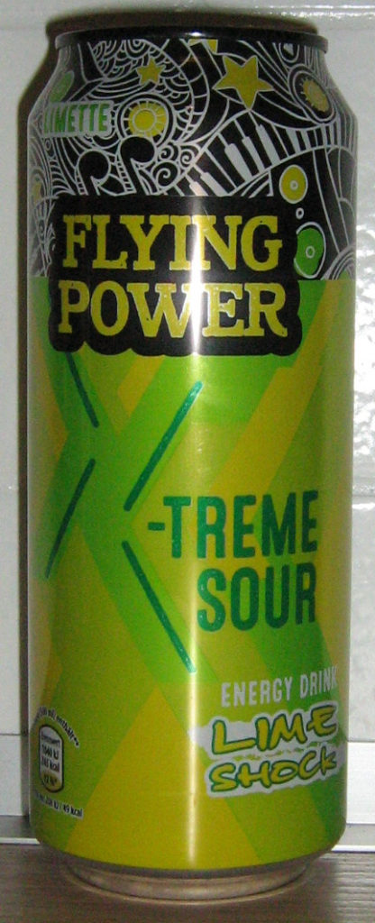 Flying Power X-Treme Sour Lime Shock – Energy-Drink-Blog